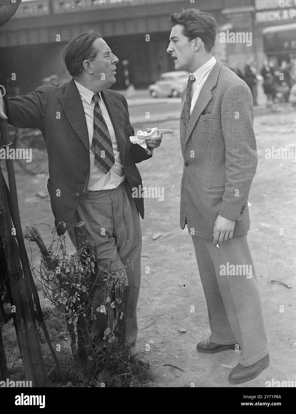 " Stars on location " - " Passport to Pimlico " A new British film ...