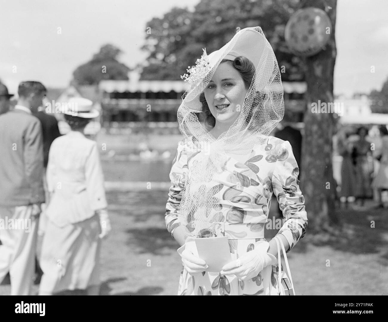 Lily of the Valley for Henley on Thames Mrs John Guest of Ascot, wears ...