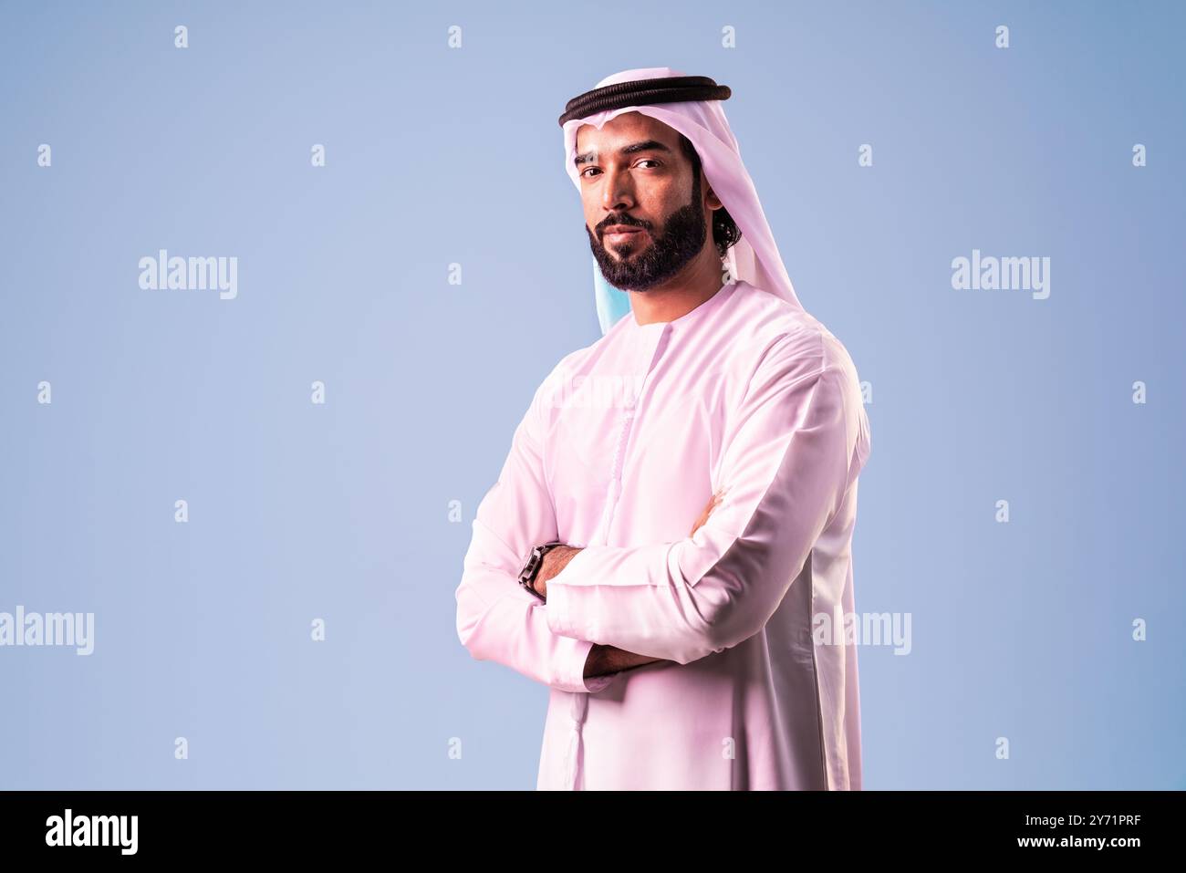 Serious arabic businessman in muslim hi-res stock photography and ...