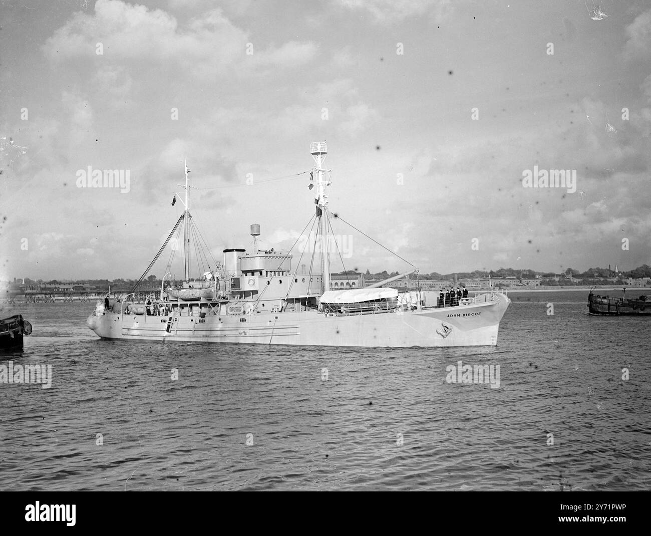 ANTARTIC RELIEF SHIP SAILS. When the ex-Boom Defence Vessel the John ...
