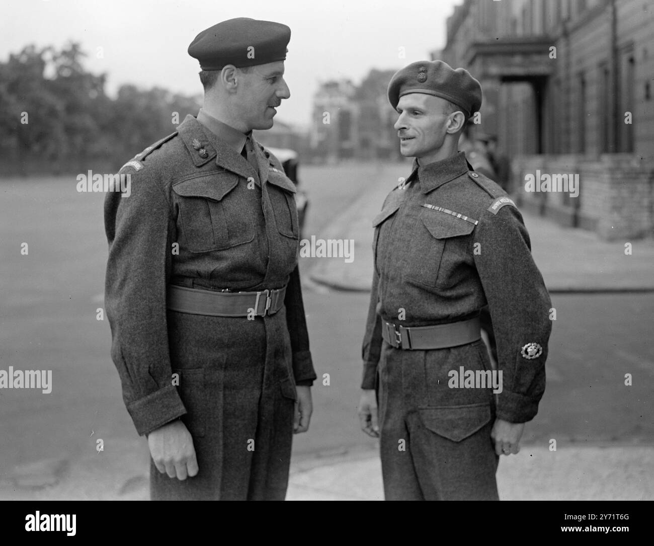 "Home from the East" - Welch Fusiliers visit Palace Recently returned ...