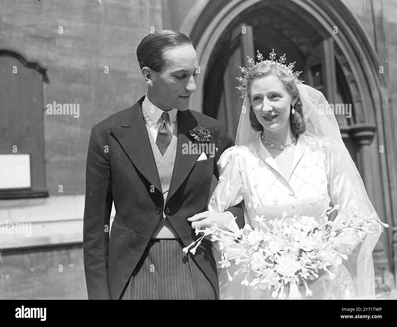 Lady M Fortescue weds. Lady Margaret Fortescue, daughters of Earl and ...