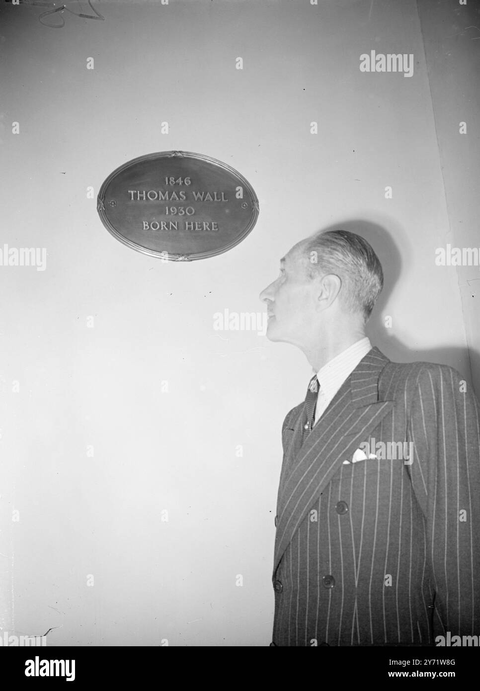 Unveiling of Plaque to Thomas Wall, a 'pioneer' of the popular sausage ...