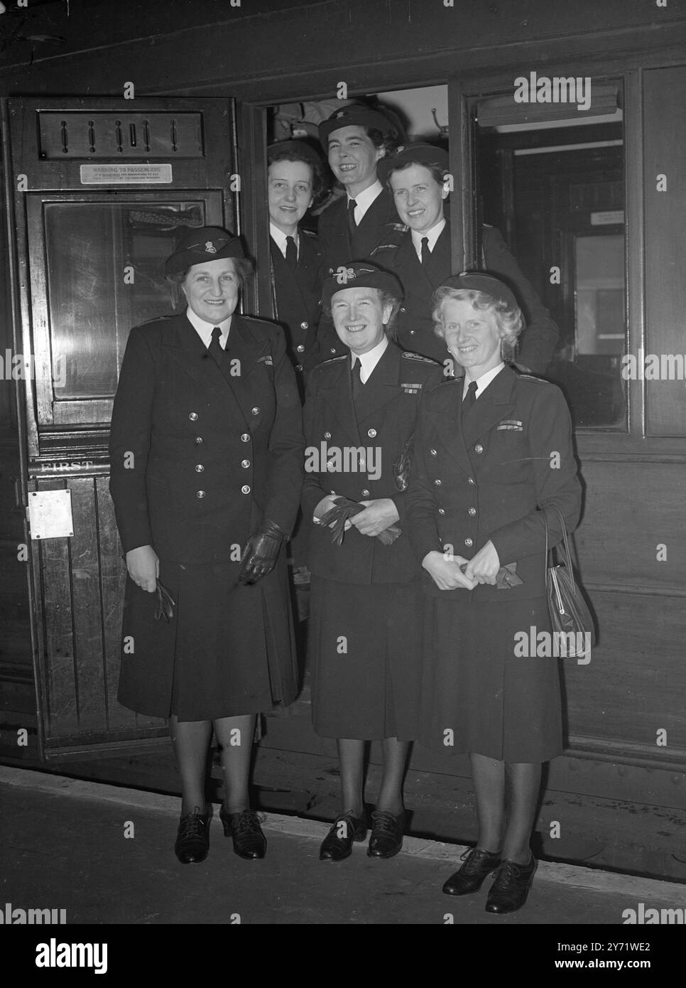 'Florence Nightingales' off to Denmark Six Nursing Sisters of the Queen ...