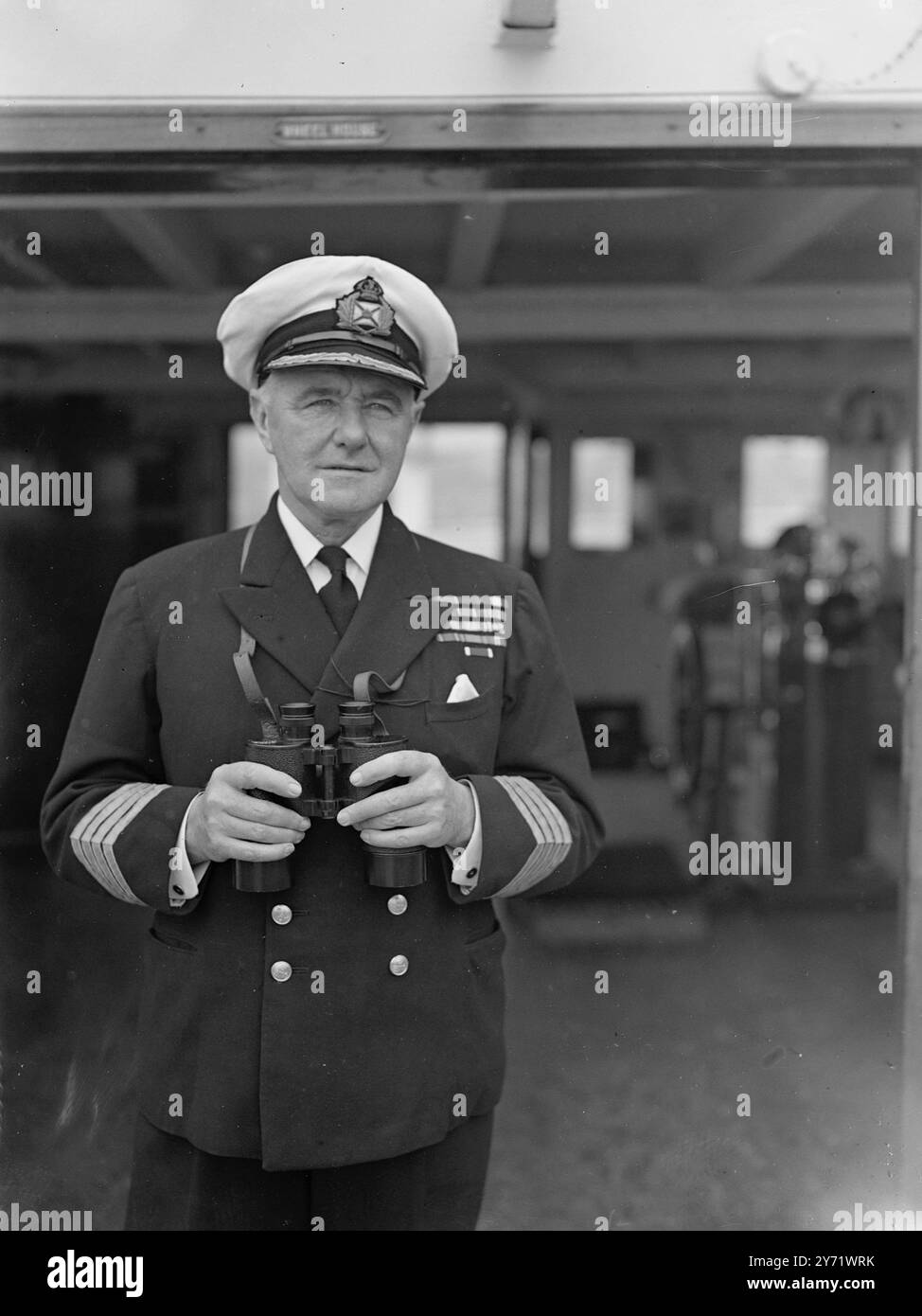 New Commodore of Royal Mail Lines Fleet. Captain Denis Arthur Casey, C ...