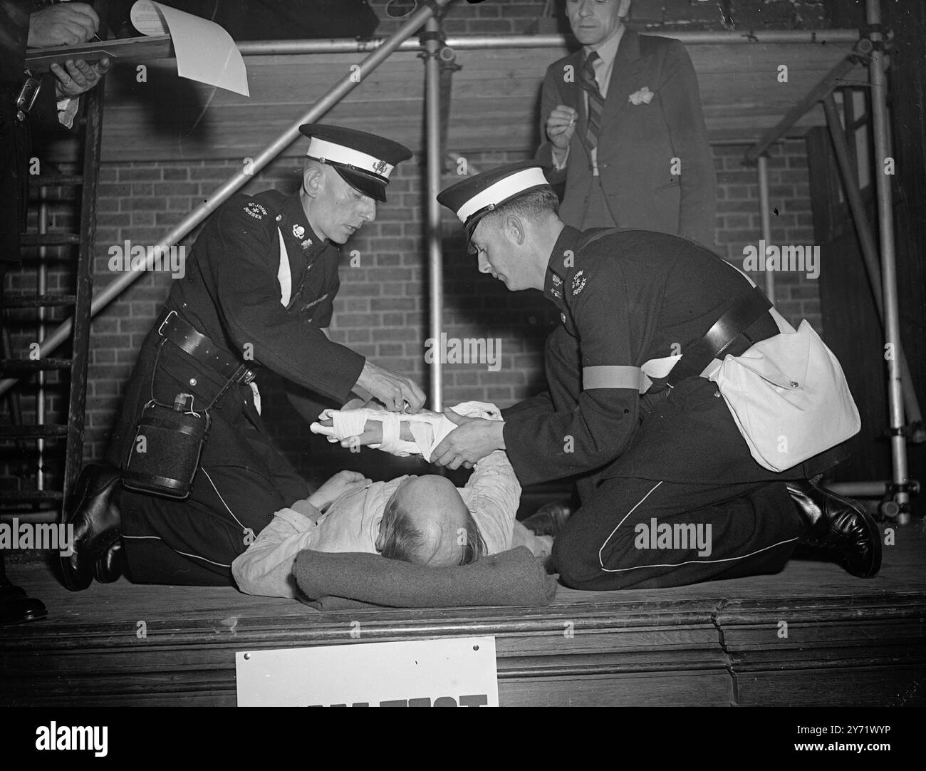St John Ambulance Men in nation-wide competition. Members of the St ...