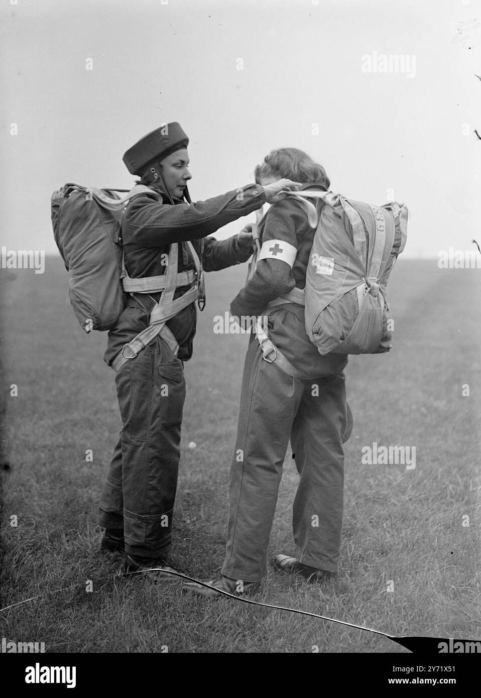 Parachute Training for Medical Team The Royal Air Force has began the ...