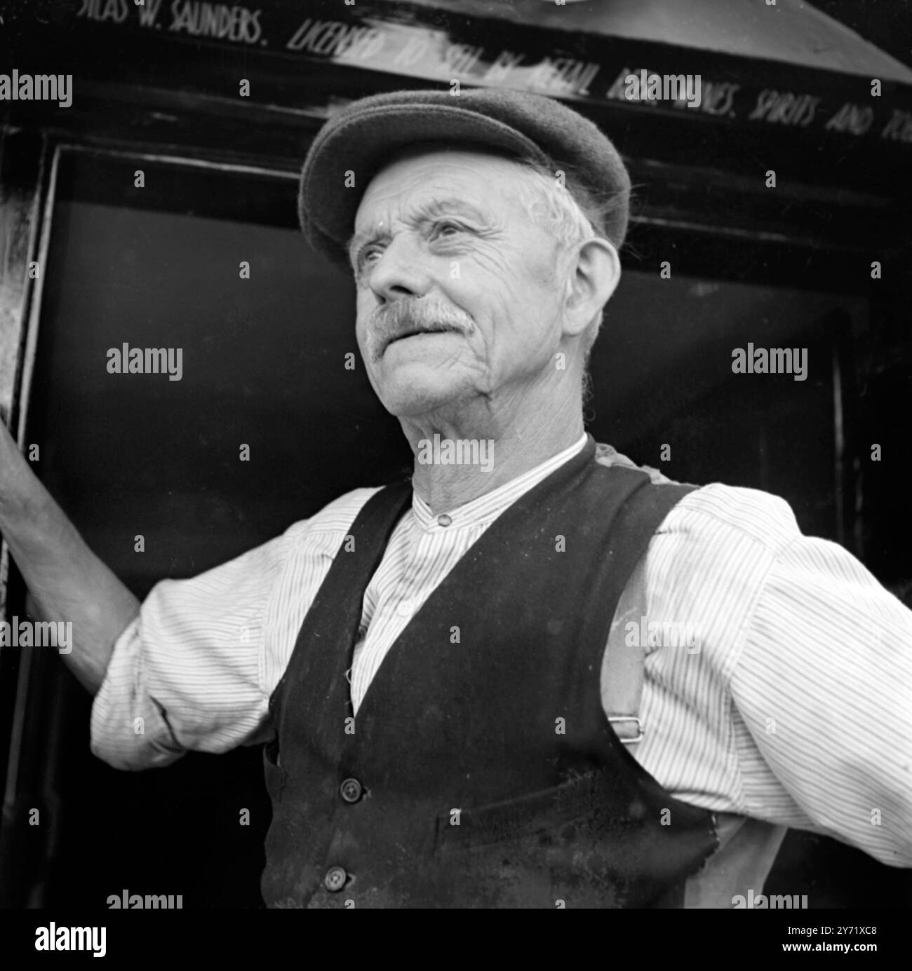Silas Saunders. Mr Silas Saunders was the last chair bodger, turning ...