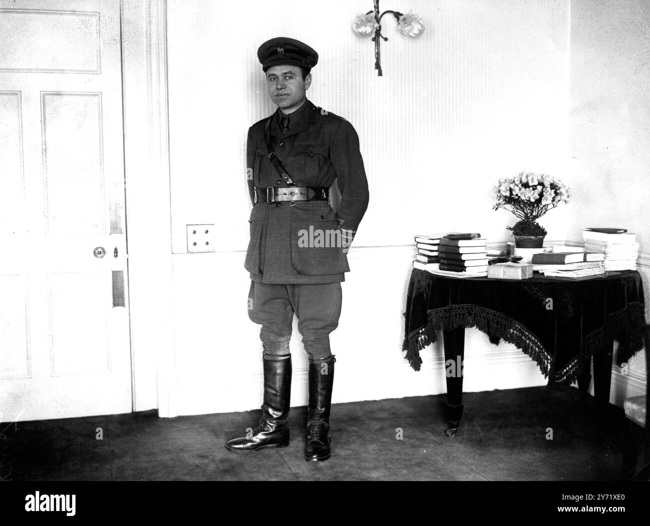 Lord Beaverbrook, also known as Max Aitkin, wearing his wartime uniform ...