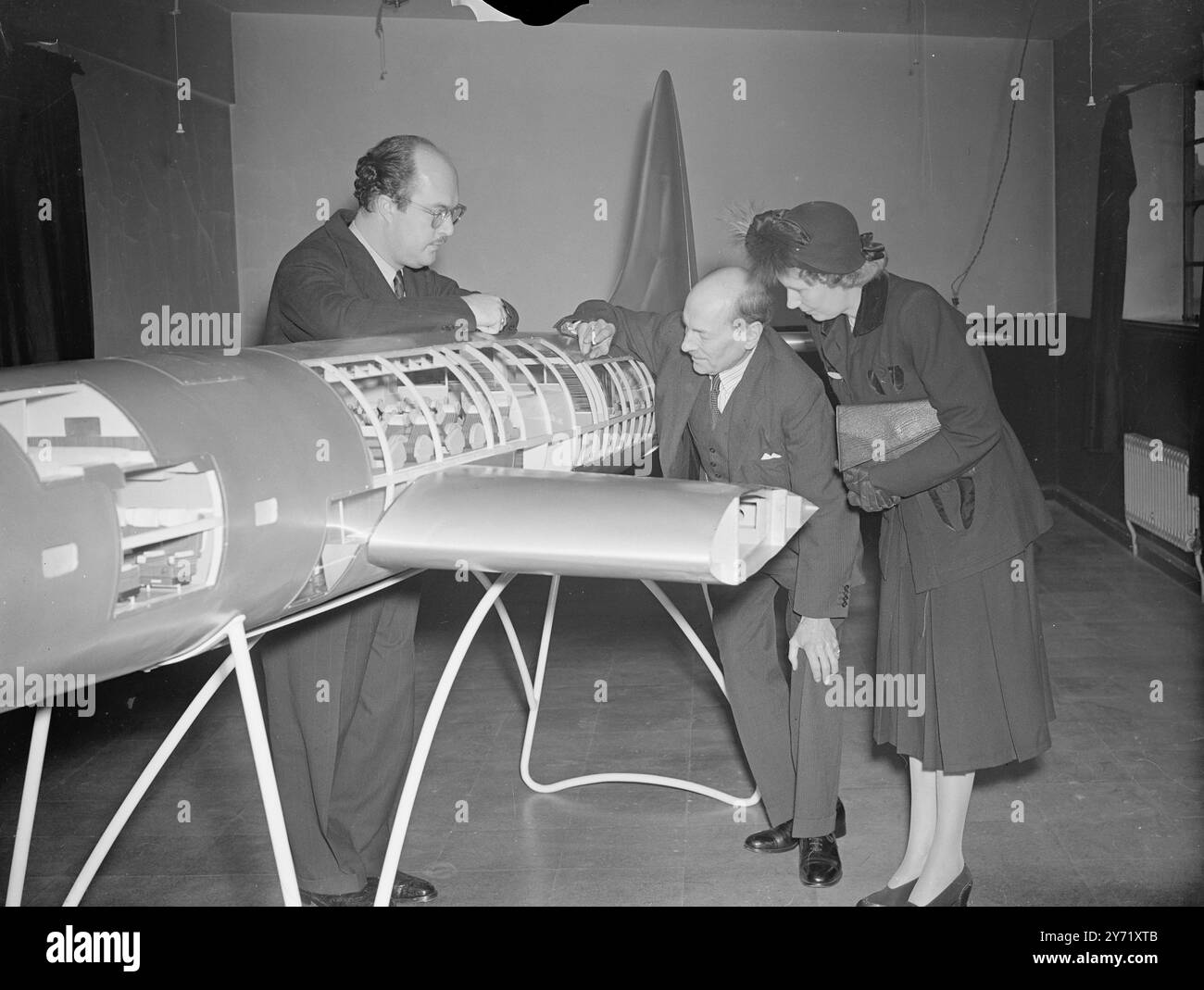 A model of the bristol brabazon hi-res stock photography and images - Alamy