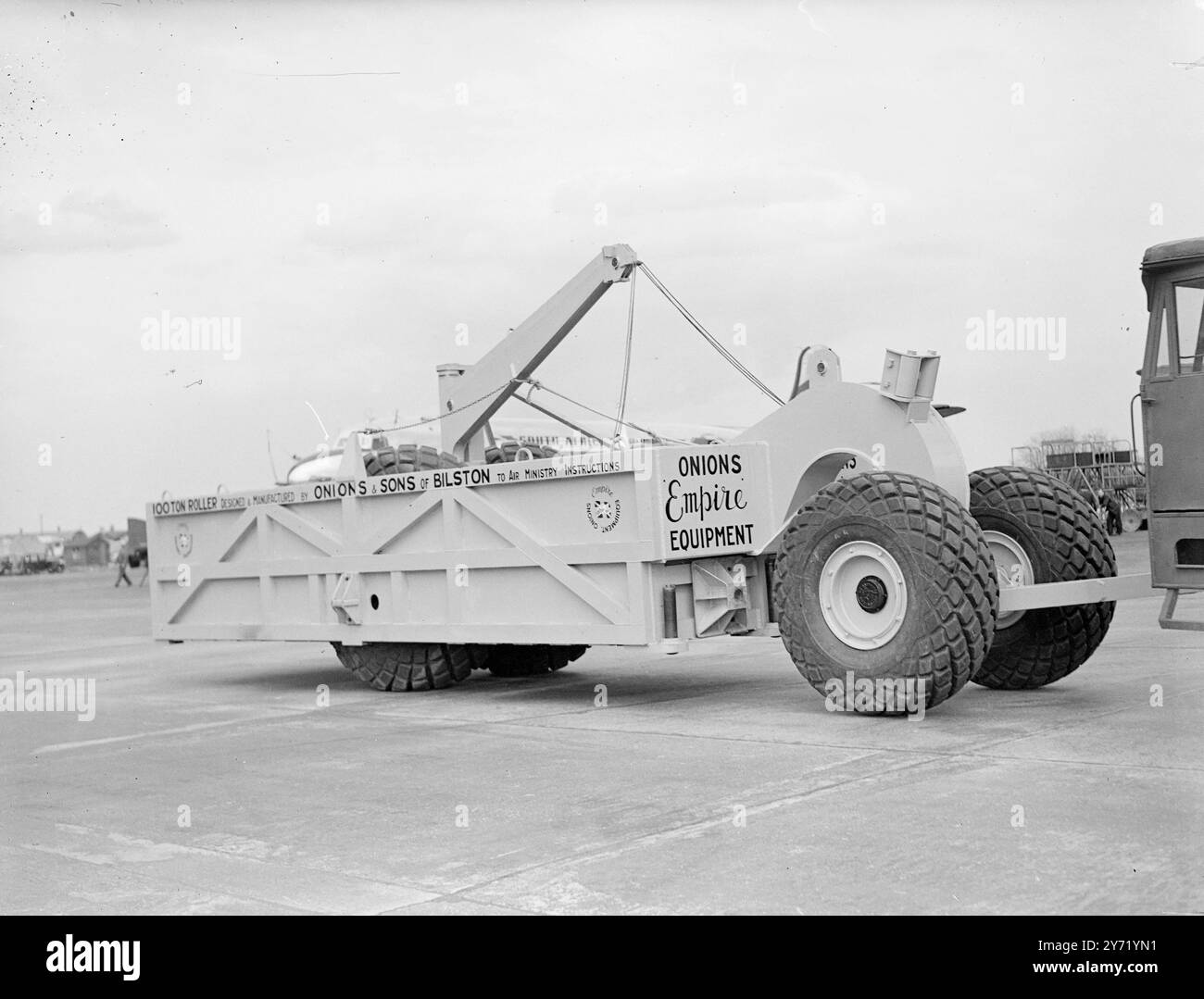 TESTING THE BOMBS Something new in modern machinery made its appearance ...