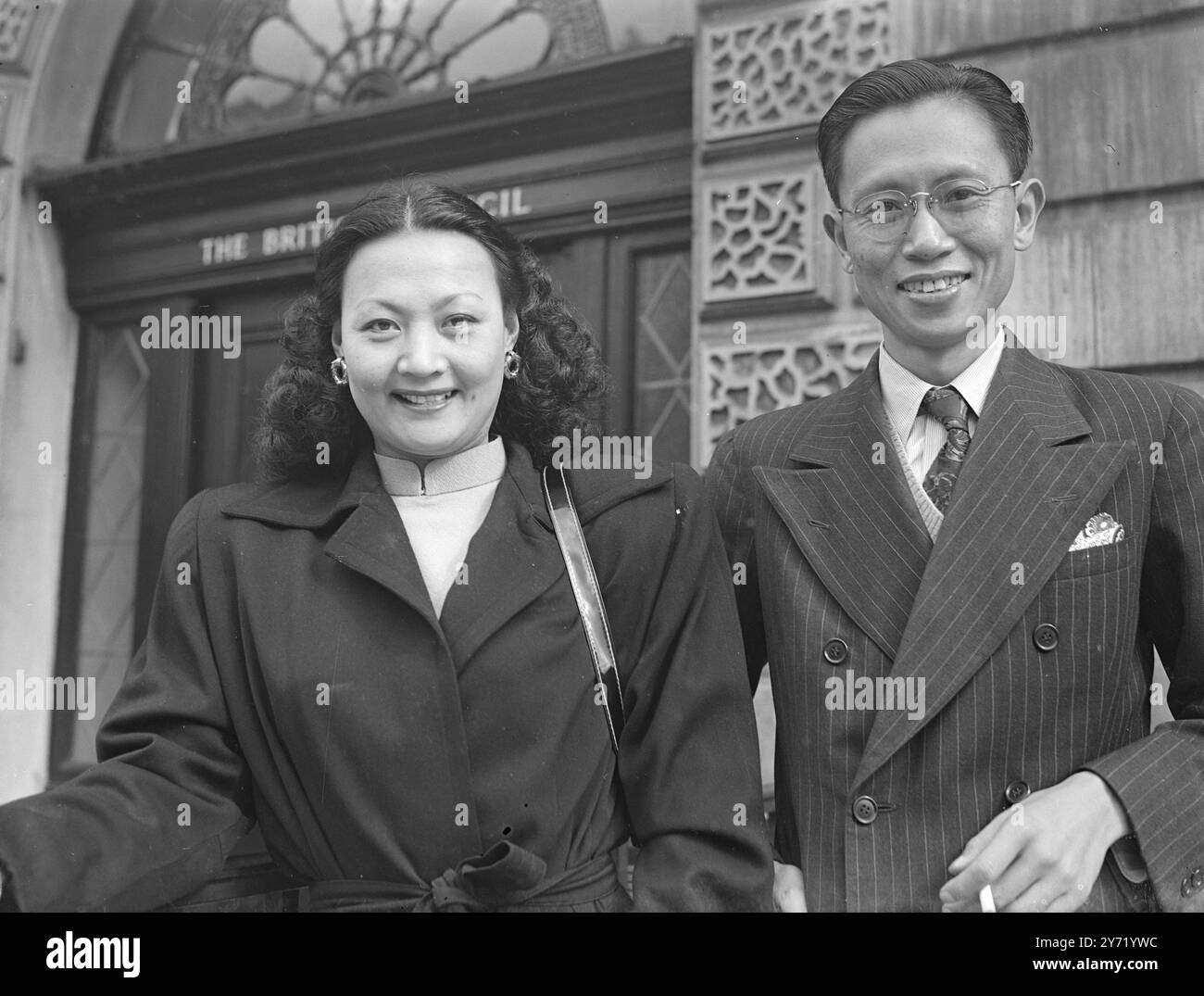 CHINESE SCREEN CELEBRITIES' VISIT . Mr LO TSIN-YU , Chinese film ...