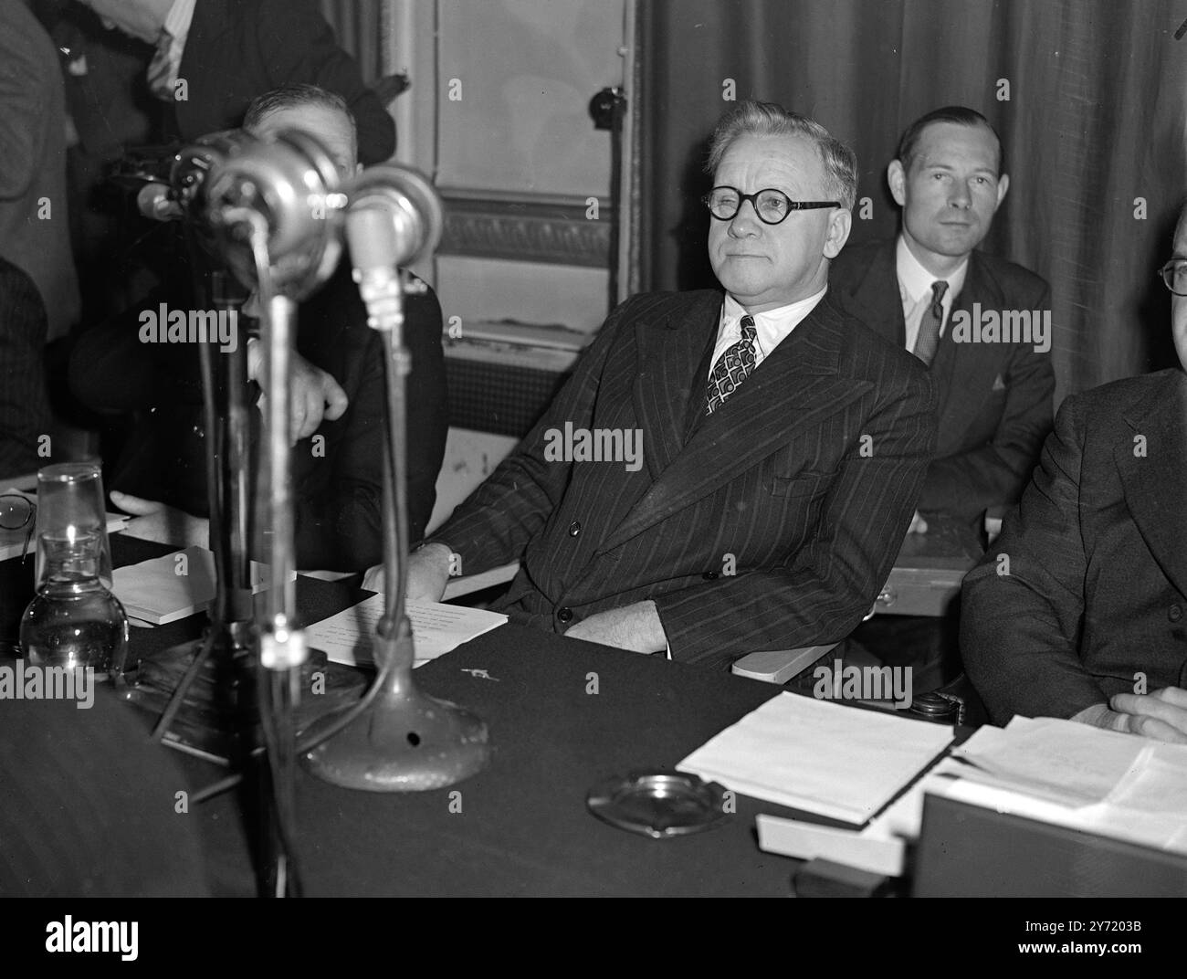 AFRICAN CONFERENCE OPENS. Mr . Herbert Morrison , the Lord President of ...