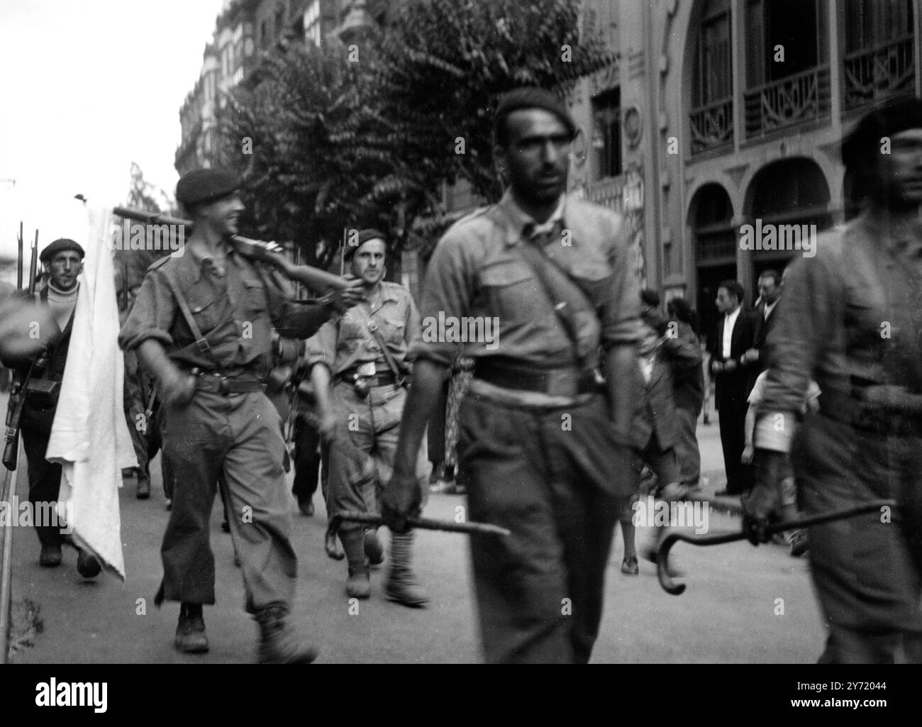 REBELS OCCUPY BILBAO-BASQUES GIVE THEMSELVES-UP . Those graphic ...