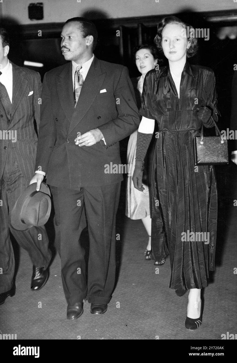 Seretse and Ruth at London Film Premiere. Seretse Khama, chief ...