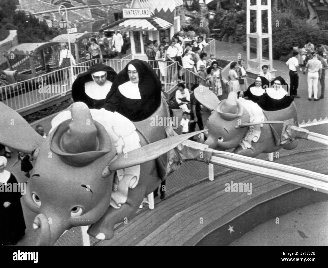 Nuns in Fantasyland Catholic School Day at Disneyland - Sister Mary ...