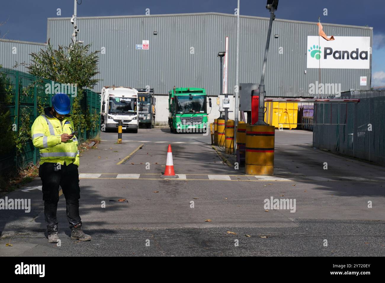 A general view of the Panda recycling centre in Ballymount, Dublin ...