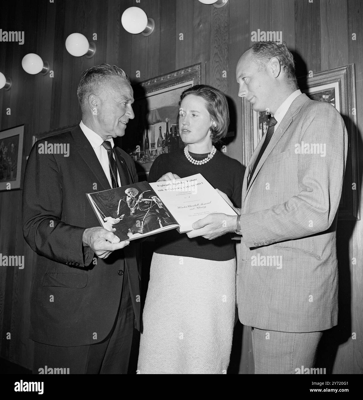 A pictorial biography of the late Sir Winston Churchill prepared as a ...