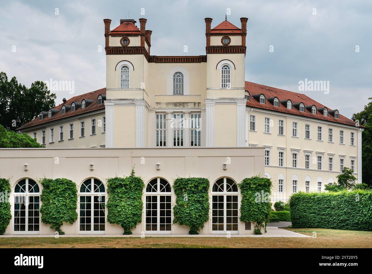 Schloss Lübbenau Germany small town architecture castle Stock Photo - Alamy
