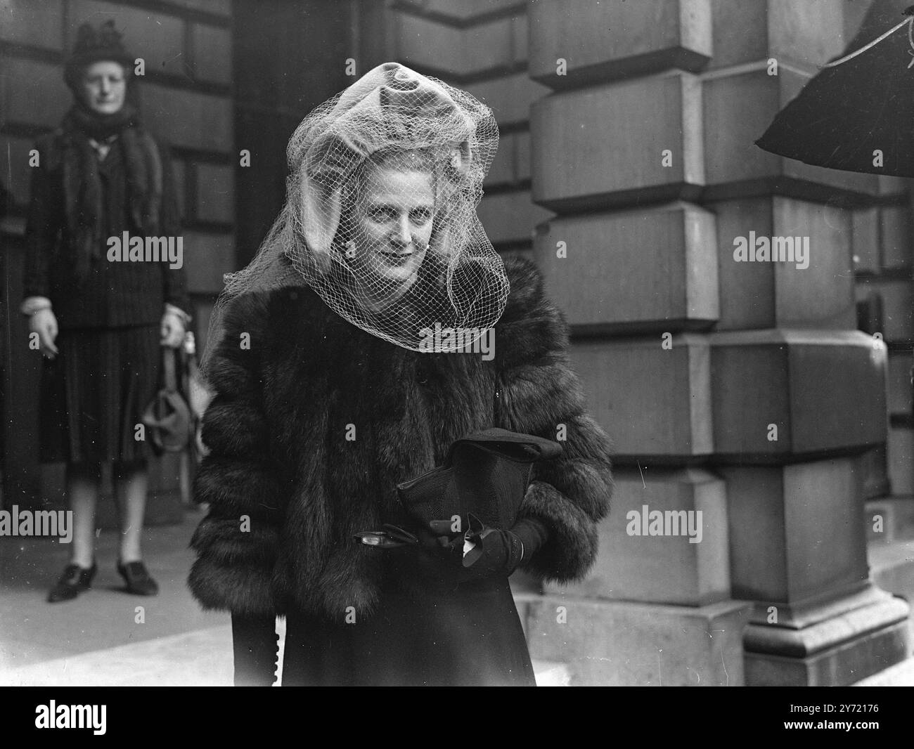 The lady with the blue hat Black and White Stock Photos & Images - Alamy