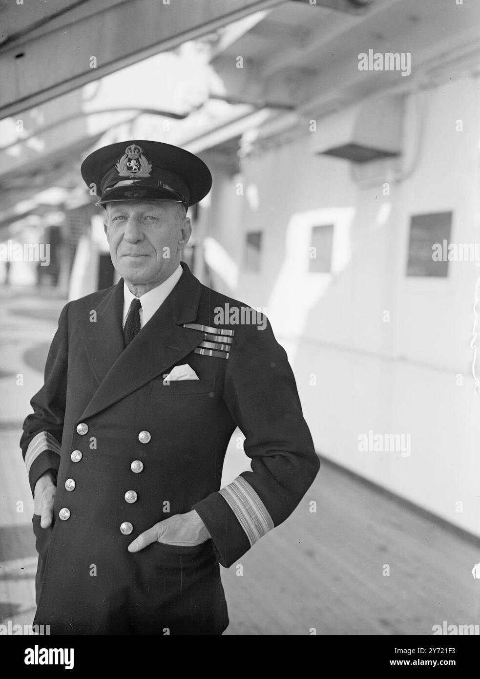 Chief purser hi-res stock photography and images - Alamy