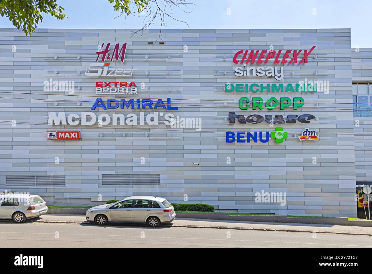 Belgrade, Serbia - August 11, 2024: List of Retailer Companies Brand ...