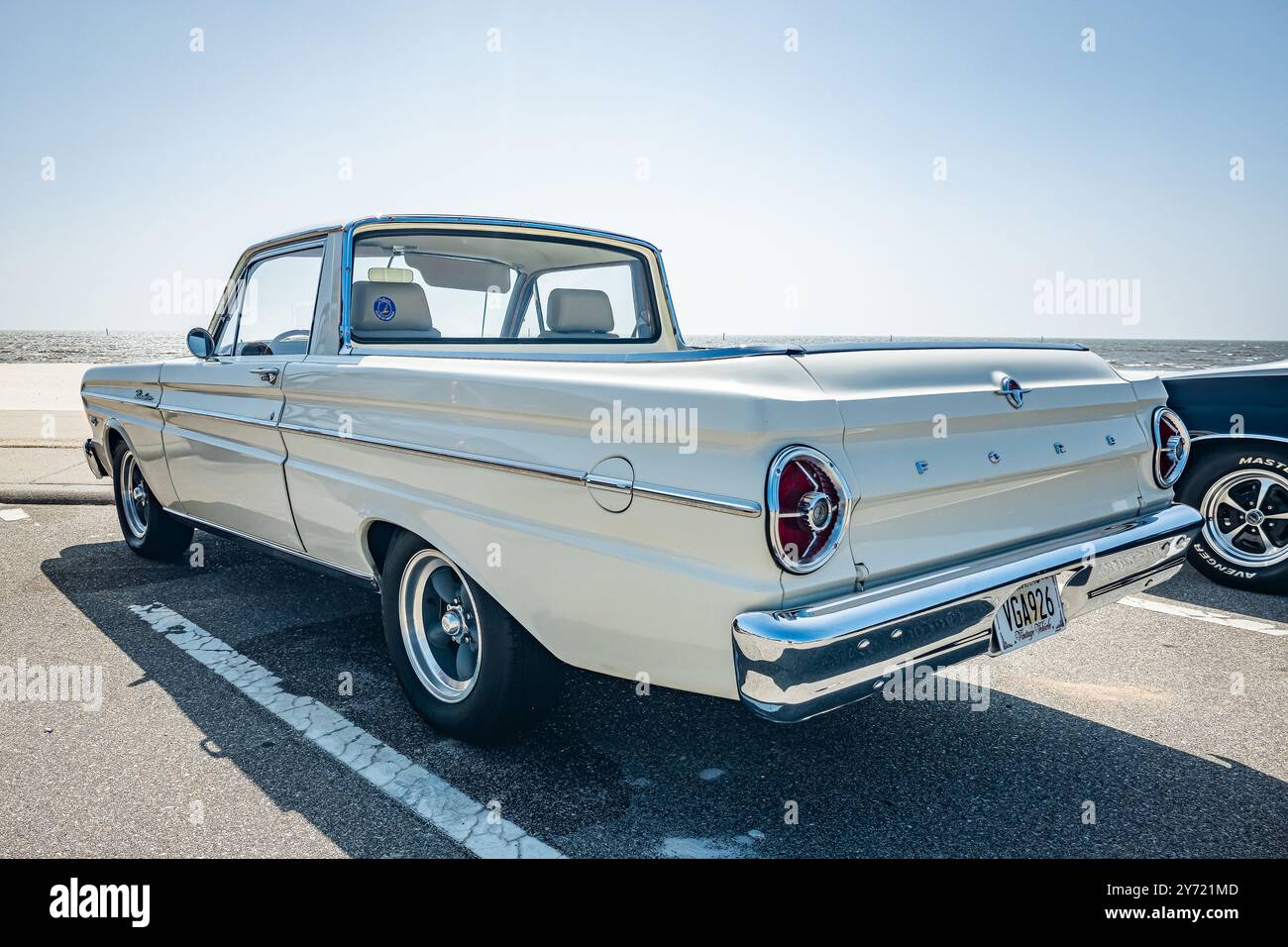 Gulfport, MS - October 03, 2023: High perspective rear corner view of a ...
