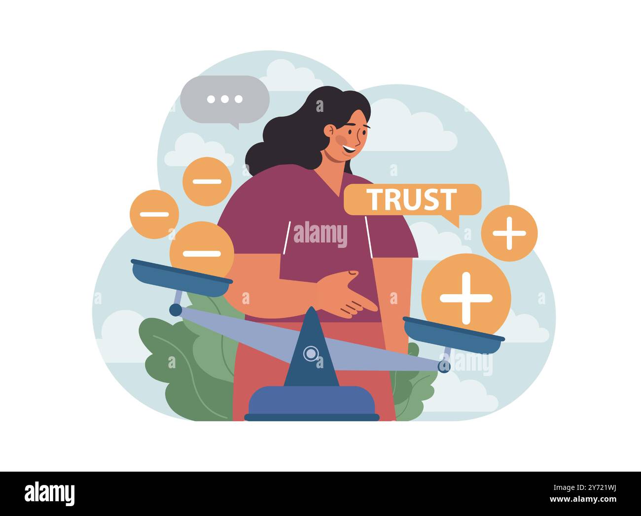 Company credibility. Brand reputation based on customer loyalty and ...