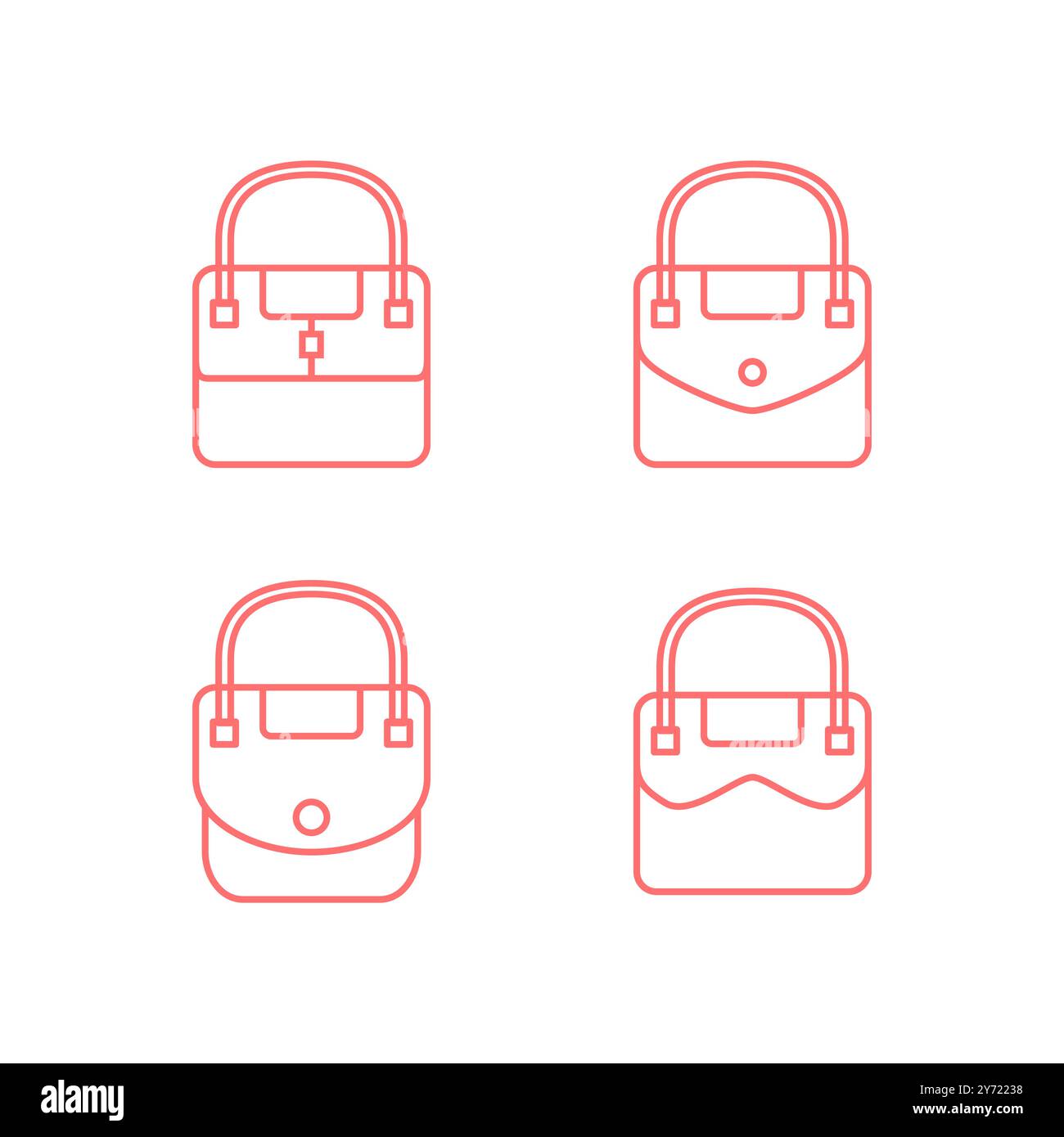 Cute tote bag Stock Vector Images - Alamy