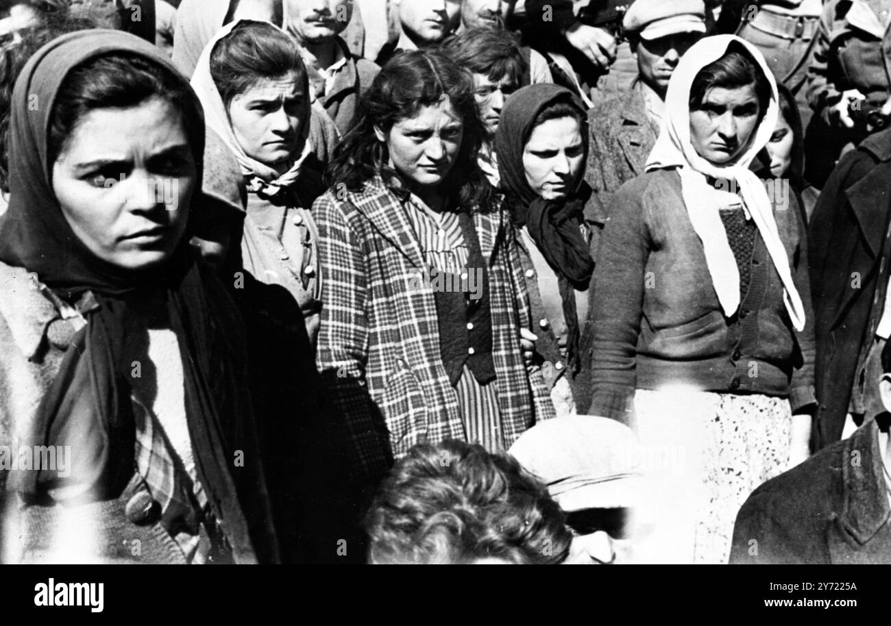 Women army 1948 Black and White Stock Photos & Images - Alamy