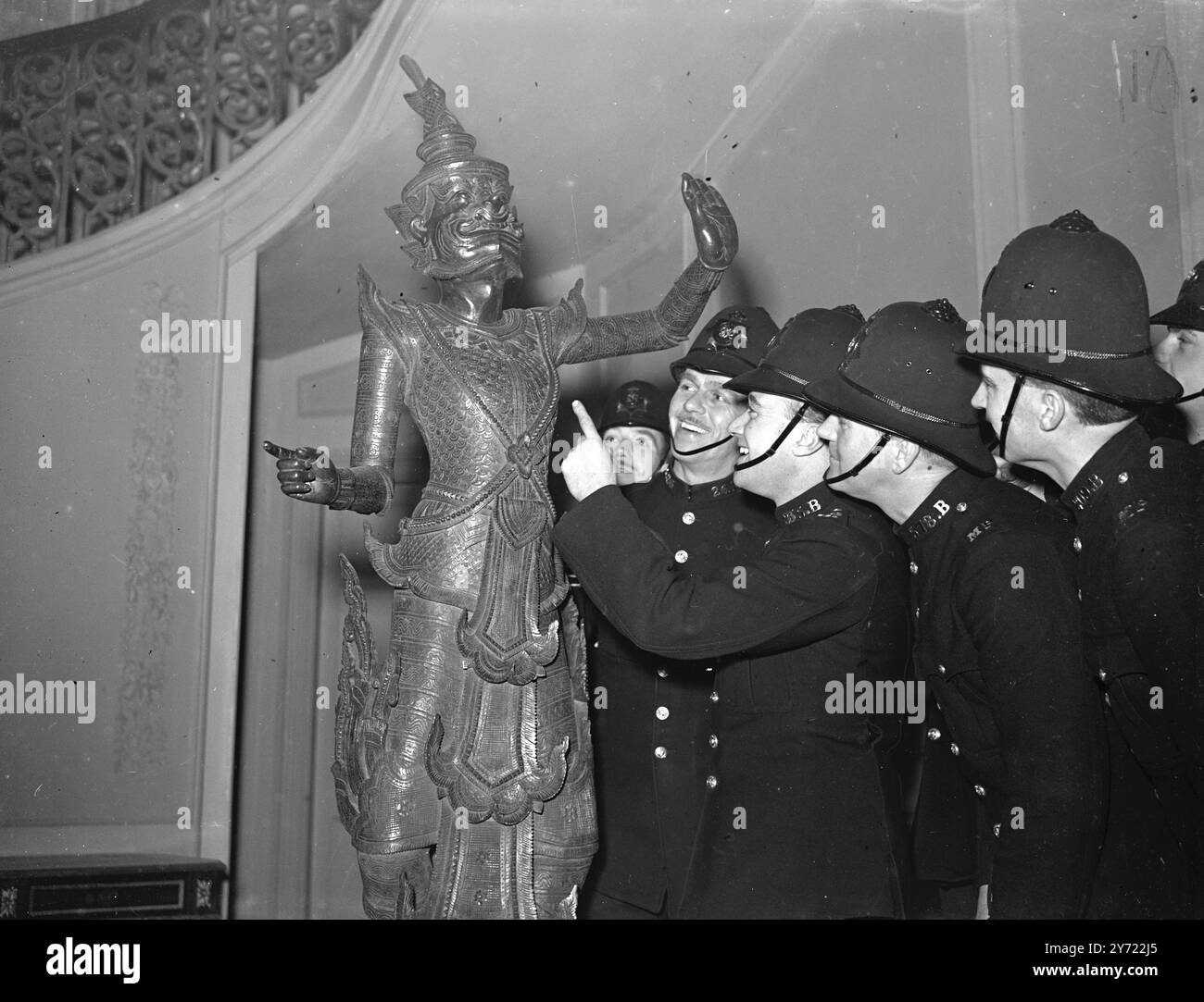 Idol Curiosity. The Burmese statue, possibly the goddess of traffic ...
