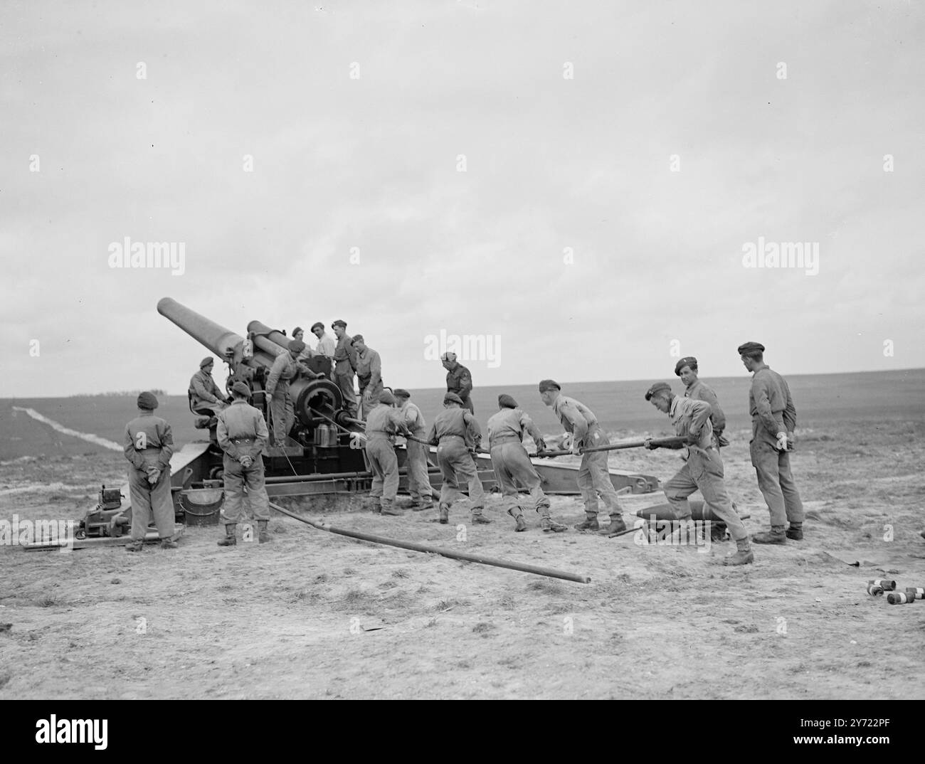 The Army Shows Its Teeth. Something of the hitting power of Britain's ...