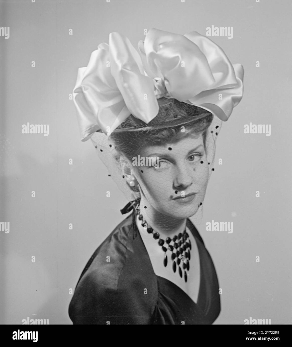 Easter Bonnet Bows. Making its bow for the 1948 Easter Parade is this ...