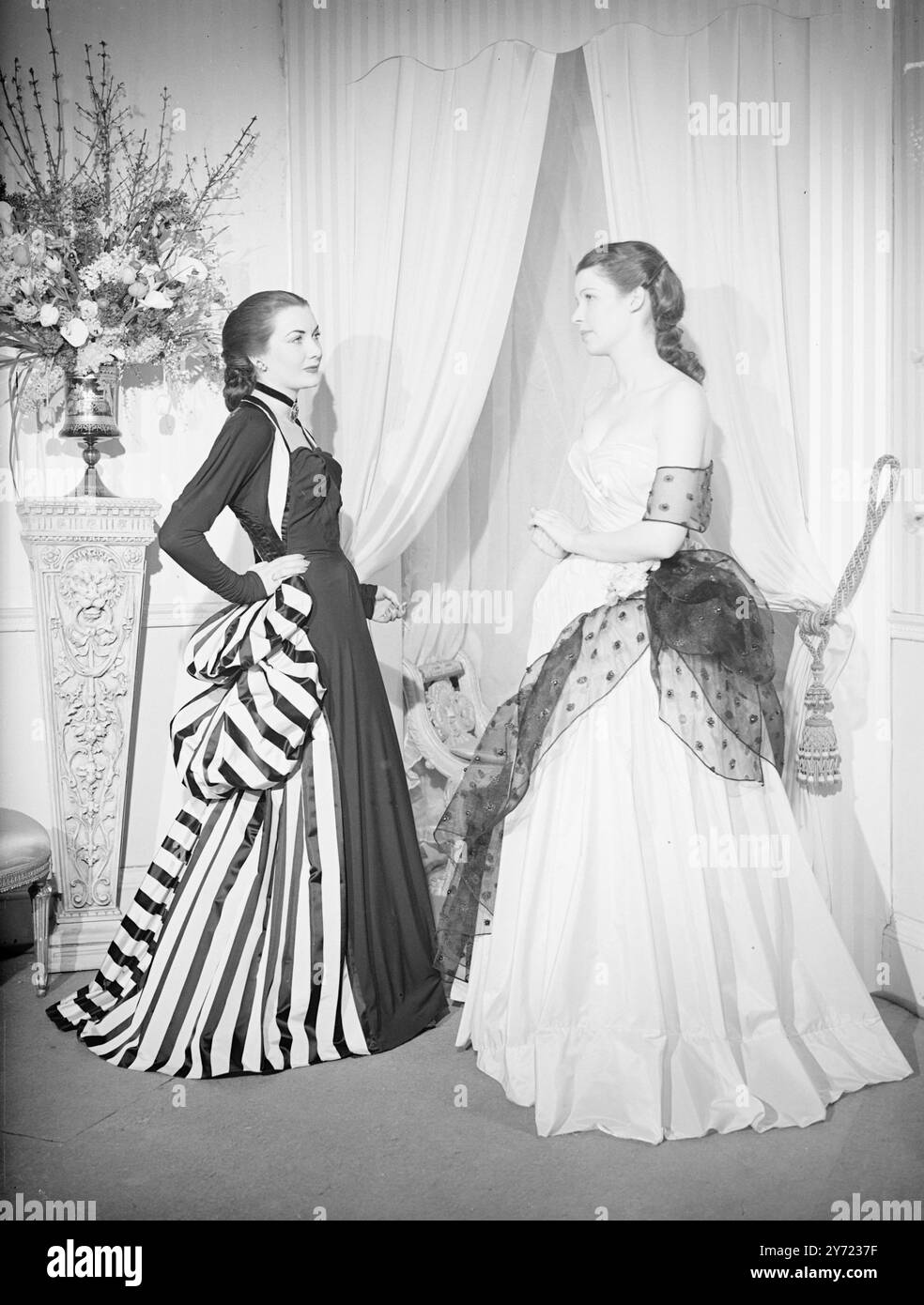 Regency Robes. Fashion turns the clock back to spacious Regency days ...