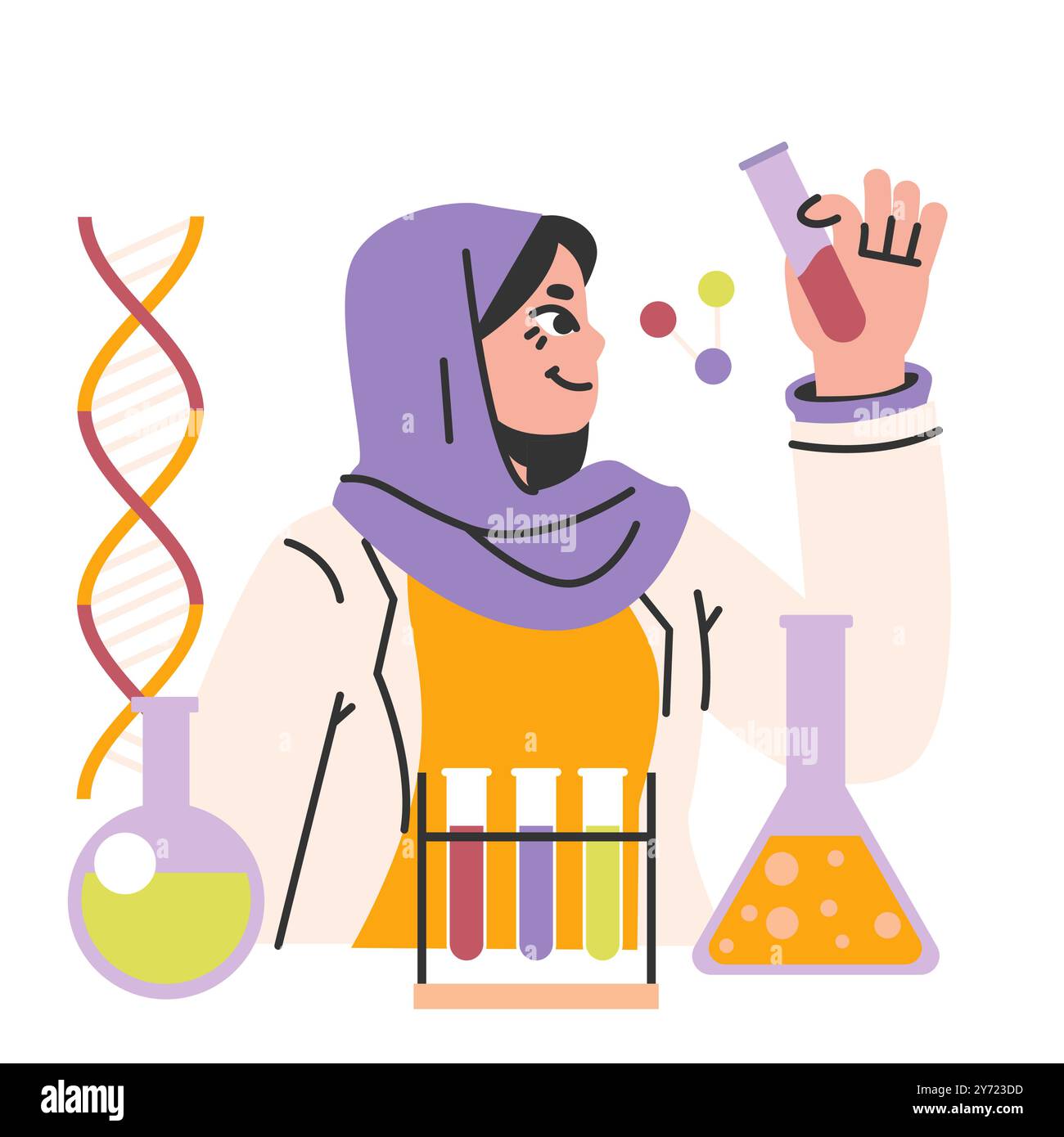 Women in stem professions Stock Vector Images - Alamy