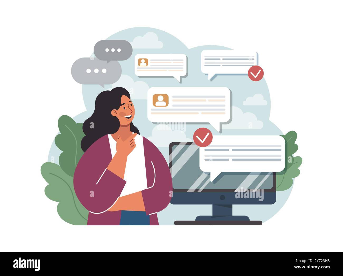 Company credibility. Brand reputation based on customer loyalty and ...