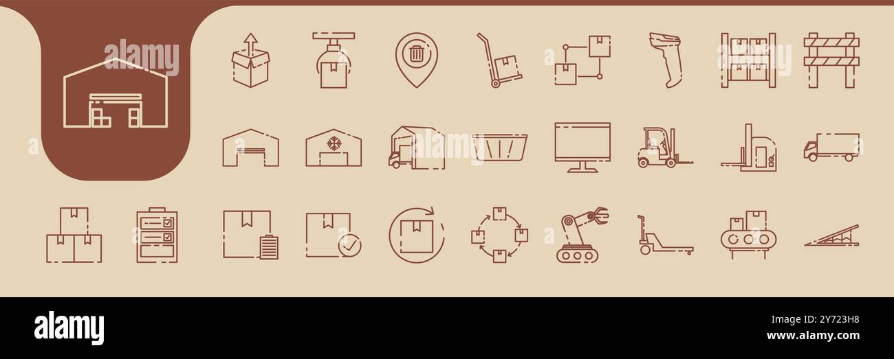 Warehouse layout vector vectors hi-res stock photography and images - Alamy