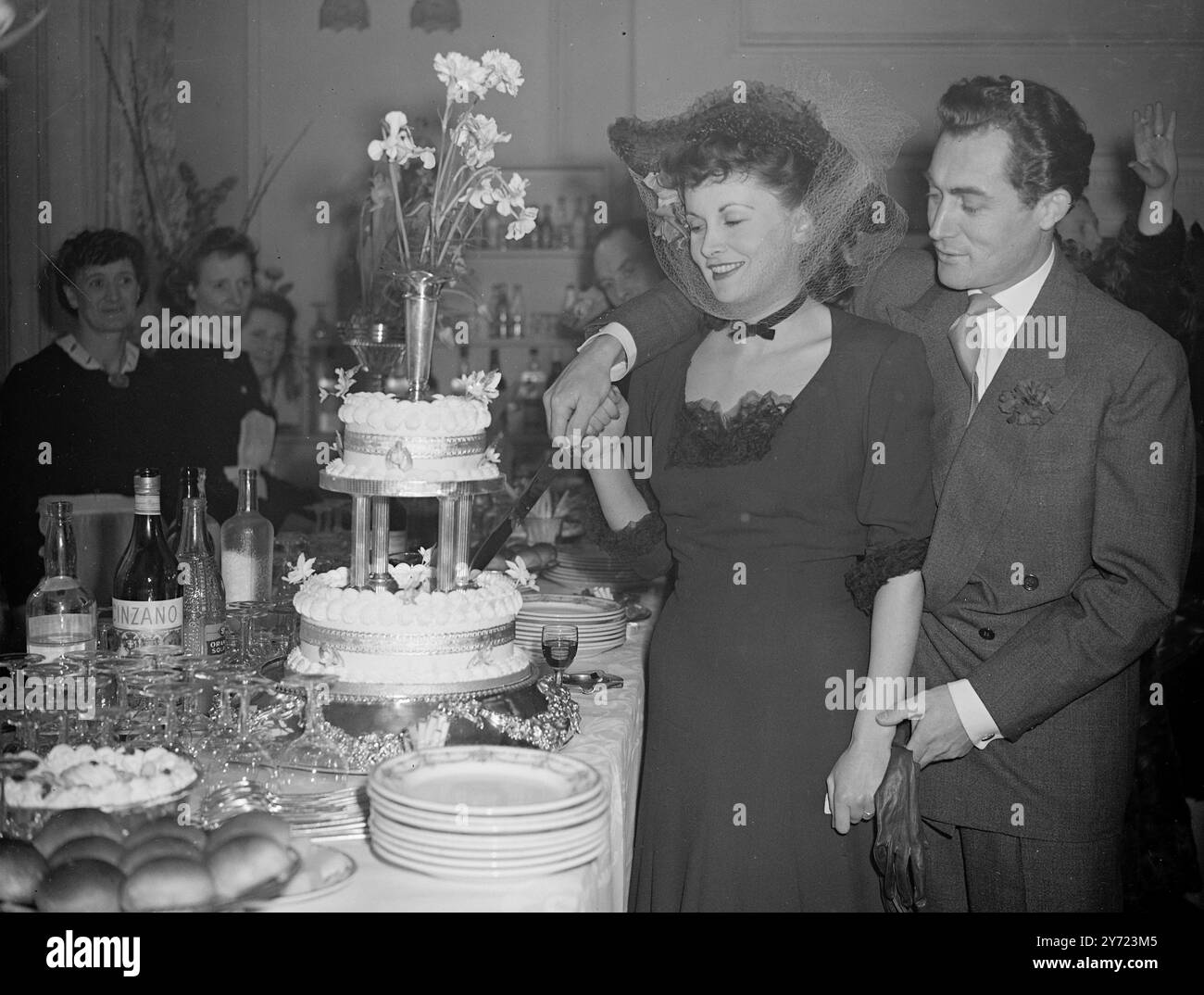 Screen Personalities Wed. - - - - Married in London today (Saturday ...