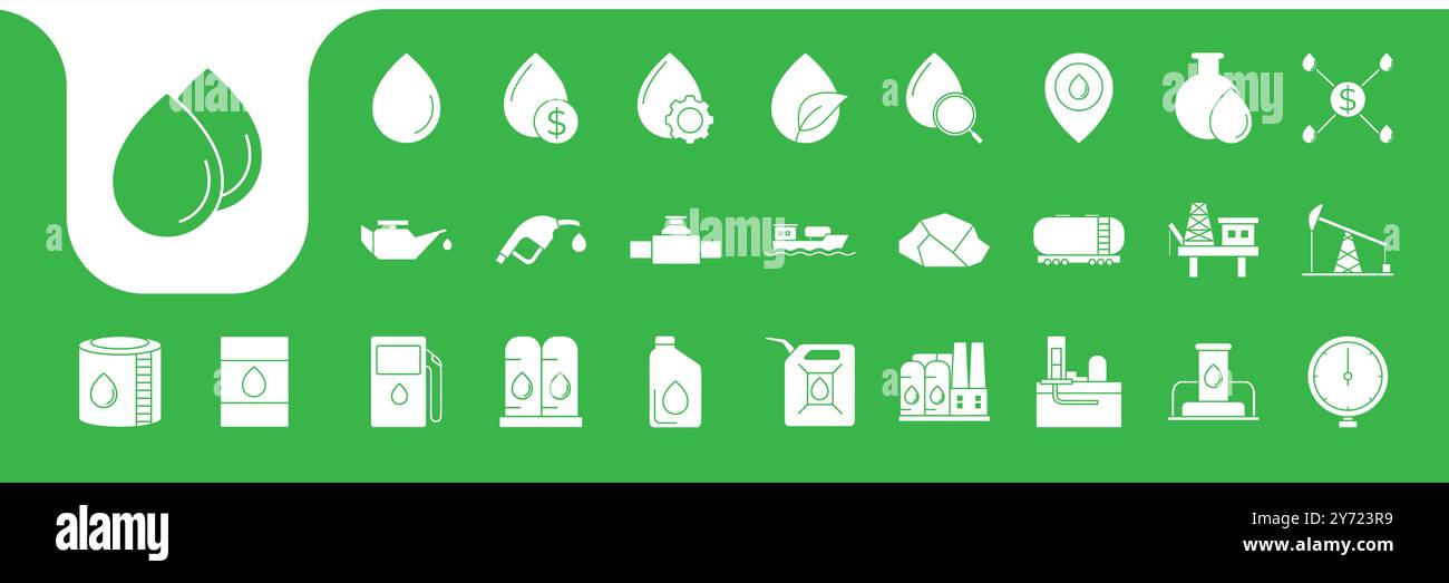petroleum icons set design vector Stock Vector Image & Art - Alamy