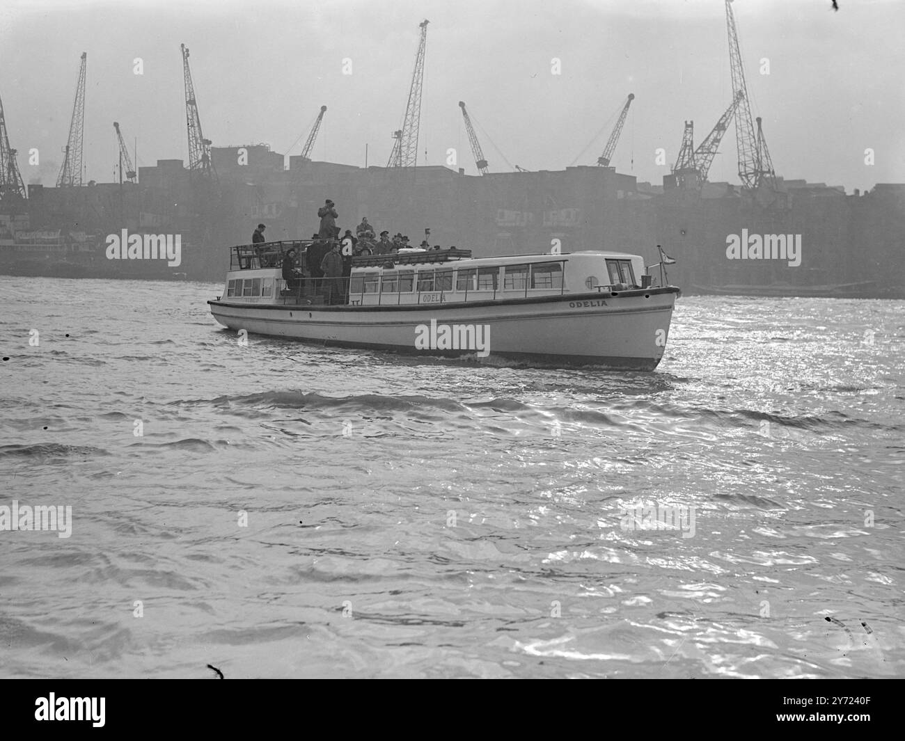 Water Buses On The Thames. The six member Thames passenger Services ...