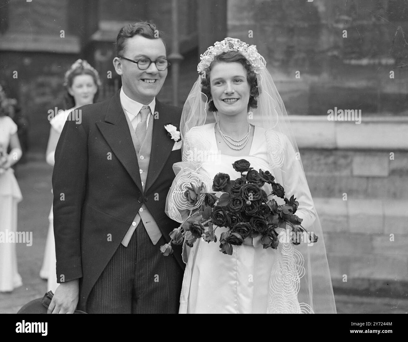 Miss Angela Hebron, daughter of Mr Tom Hebron, registrar of Westminster ...