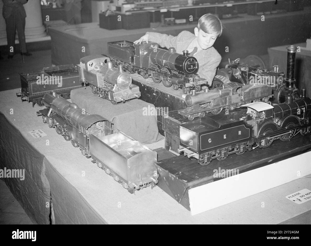 Six-year-old Charlie Pink, of Redhill, Surrey, shows more than a ...