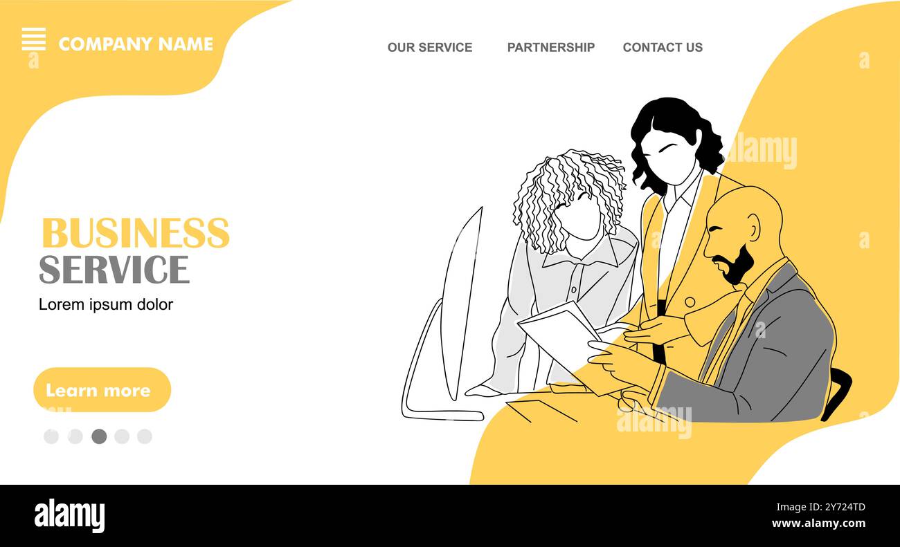 Landing icon line style Stock Vector Images - Alamy