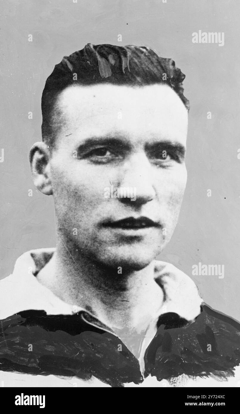 A recent picture of John Anderson, the Manchester United right-half ...