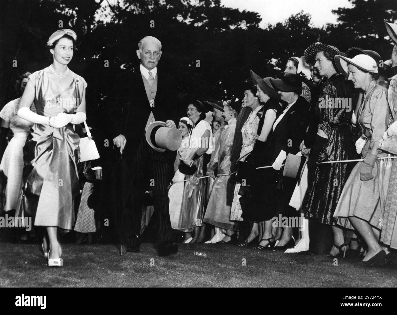 Royal Tour of New Zealand H.M The Queen with Governor General Sir ...