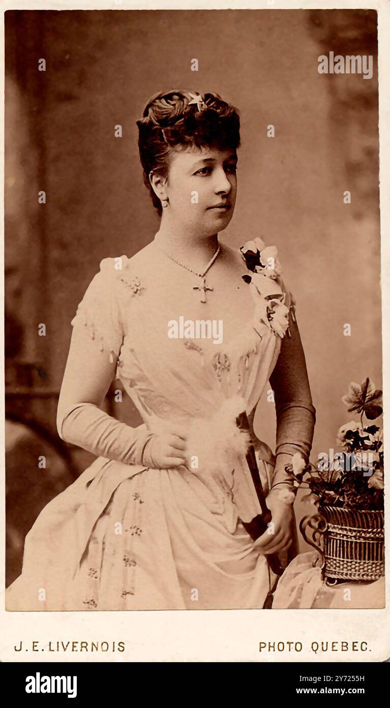 Vintage Portrait of Canadian Opera Singer Dame Emma Albani, born Marie ...