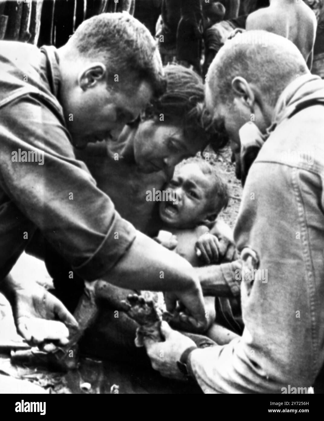 Plei Me, South Vietnam ; This heartbreaking picture from war-torn South ...