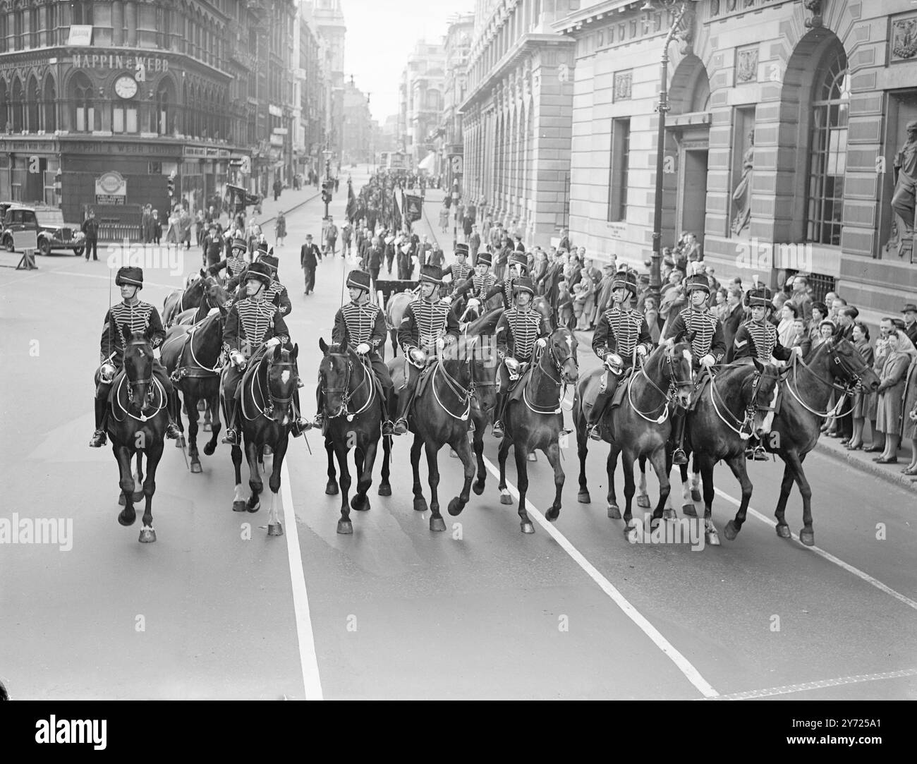 The Royal Artillery Association's "Gunner Week" opened in London today ...