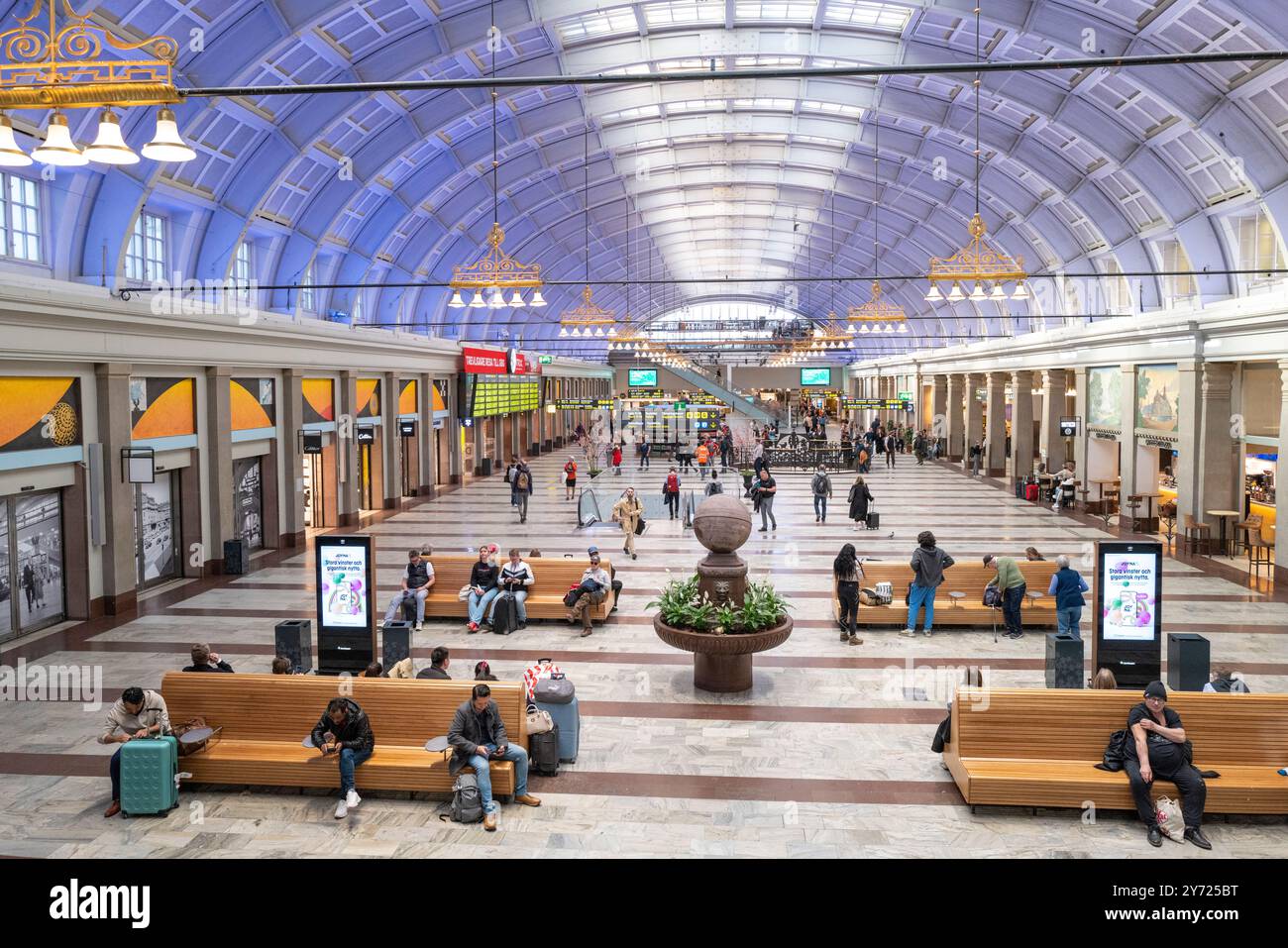 Central station, Stockholm, Sweden Stock Photo - Alamy
