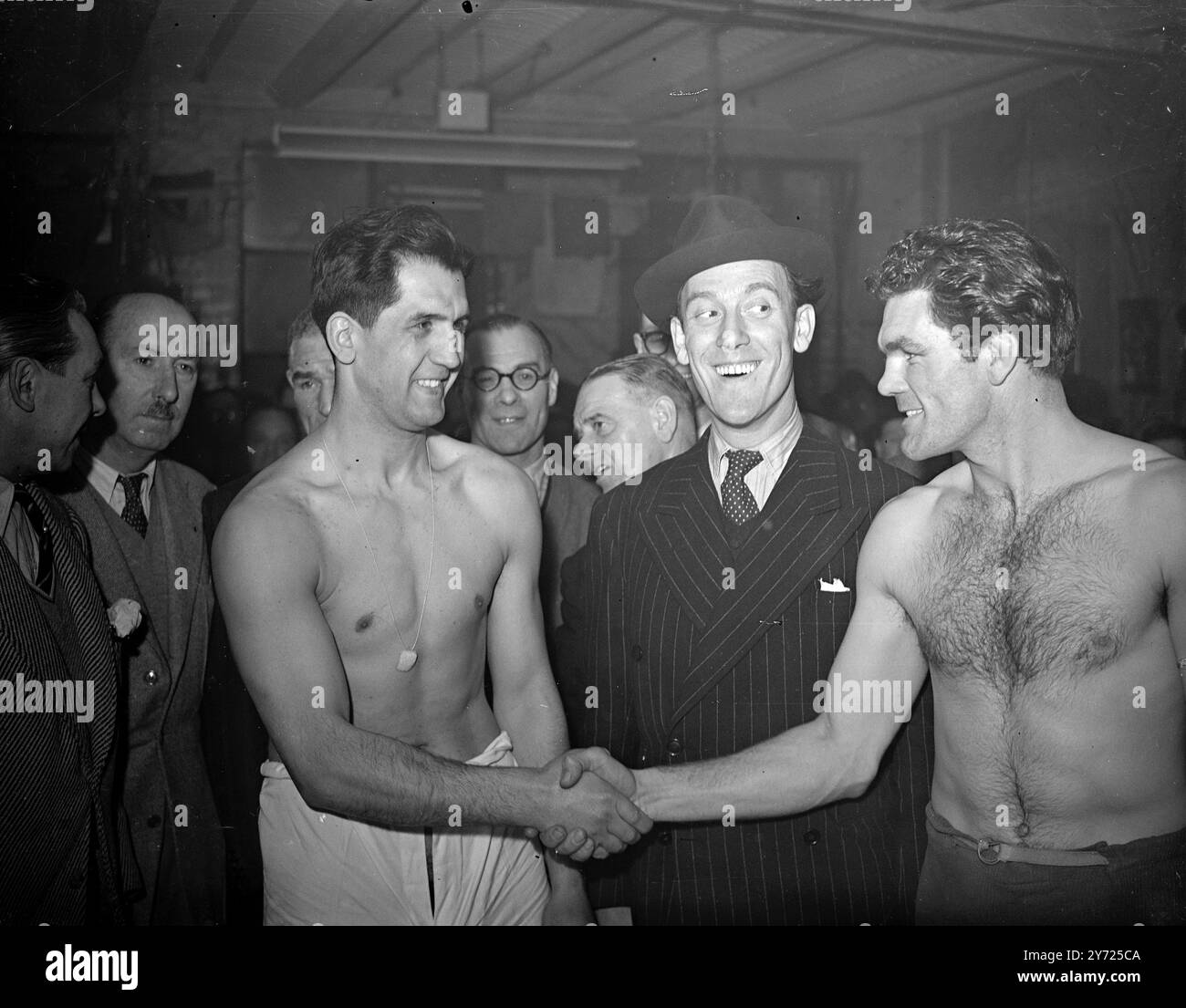 Title Fight Tonight. Freddie Mills, cruiserweight champion of Europe ...